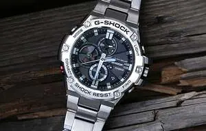 Casio G-shock G-steel Stainless Steel Watch - Silver