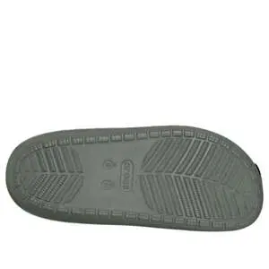 CROCS Classic Vegan Suede Moc Slipper - Galactic Grey