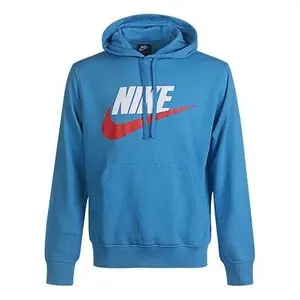 Nike Logo Hoodie - Blue