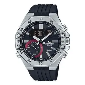 Casio Edifice Bluetooth Solar Powered Analog/digital Watch With Sapphire Crystal - Silver