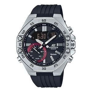 Casio Edifice Bluetooth Solar Powered Analog/digital Watch With Sapphire Crystal - Silver