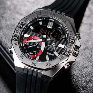Casio Edifice Bluetooth Solar Powered Analog/digital Watch With Sapphire Crystal