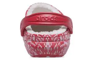 CROCS Classic Lined Clogs - Red