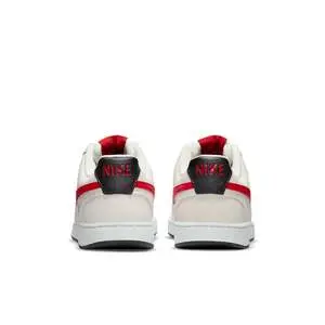 Nike Court Vision Low Sneakers - White/red
