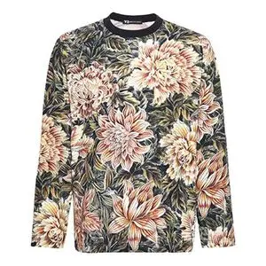 Adidas Y-3 Floral Print Long Sleeve Shirt