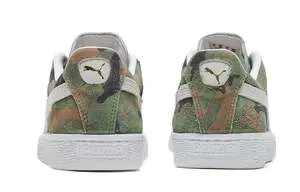PUMA Suede Classic Ambush Dachshund Camo Low Top Sneakers - Green