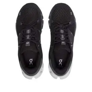 On Cloudflyer 4 Wide Athletic Sneakers - Black/white