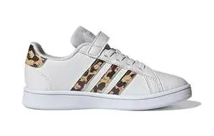 Adidas Neo Grand Court 'white Leopard' Sneakers - White/leopard