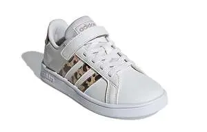 Adidas Neo Grand Court 'white Leopard' Sneakers - White/leopard