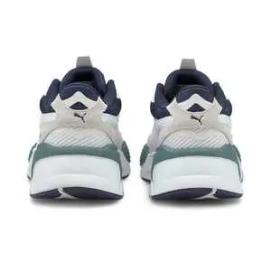 PUMA Rs-x3 Twill Air Mesh Low Top Sneakers - White