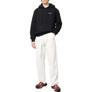 Off-White Cotton Hoodie