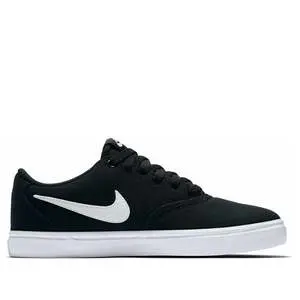 Nike Check Solarsoft Canvas Sb " Platinum - Black