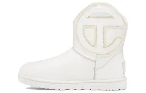 UGG X Telfar Logo Mini Crinkle Boots