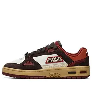 FILA FUSION Teratach Skate Shoes - Red/white/brown
