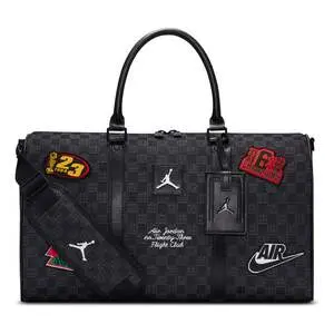 JORDAN Monogram Duffle Bag - Black