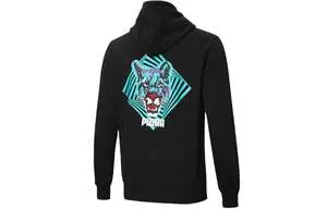 PUMA Graphic Hoodie - Black/blue