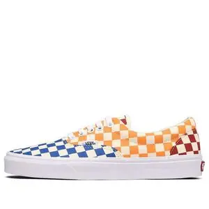 VANS Era Checkerboard "color Block" Sneaker - Blue/orange/red