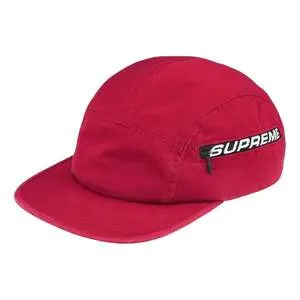 Supreme Ss26 Side Zip Camp Cap - Red