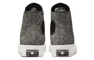 CONVERSE Chuck 70 Hi Hybrid Texture Sneakers - Gray/black
