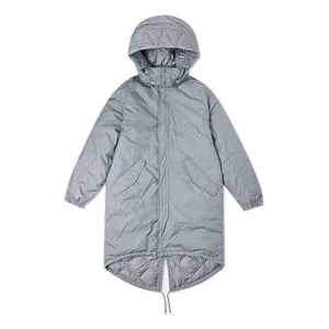 CONVERSE Down Long Trench Coat - Grey