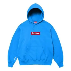 Supreme Fw25 Box Logo Hoodie - Blue
