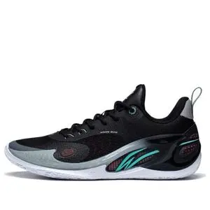 LI-NING Way Of Wade 808 3 "dark Flow" Basketball Sneakers - Black/grey/teal