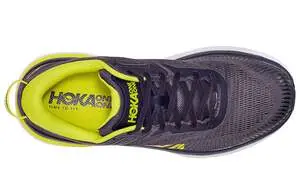 Hoka One One Bondi 7 Sneakers - Black/yellow