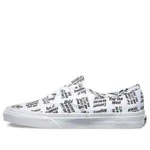 VANS Baron Von Fancy X Authentic Sneakers - White/black