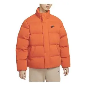 Nike Oversized Padded Jacket - Orange