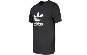Adidas Original Trefoil Tee White - Black