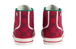 Gucci Tennis 1977 High Top Sneakers - Red
