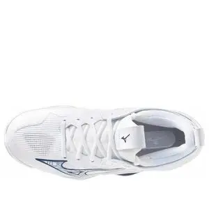 Mizuno Wave Momentum 3 Athletic Sneakers - White/navy
