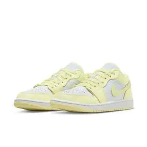 JORDAN 1 Low Sneakers - White/lemonade
