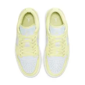 JORDAN 1 Low Sneakers - White/lemonade