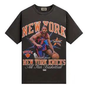 Kith For Nba All-star New York Knicks Latrell Sprewell Vintage T-shirt - Black