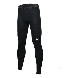 Nike Knit Tight Elastic Breathable Gym Pants - Black