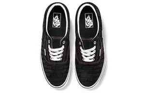 VANS Era Low Tops Casual Skateboarding Shoes Alphabet - Black