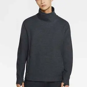 Nike Dri-fit Long Sleeves Training Top - Black