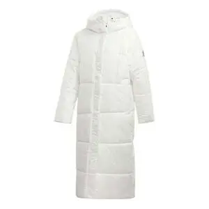 Adidas Extended Baffle Parka - White