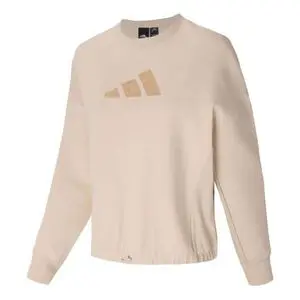 Adidas Casual Sports Hoodie Pullover - Tan