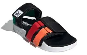 Adidas Adilette Sandal 4.0 - Black/orange/red