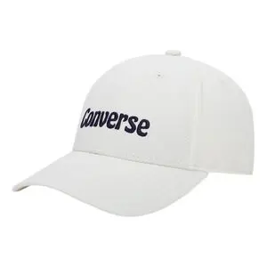 CONVERSE Embroidered Baseball Cap - White