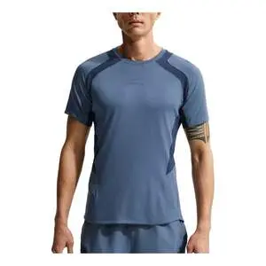 Nike Pro Training Dri-fit Adv Short-sleeve T-shirt - Diffused Blue/midnight Navy