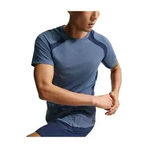 Nike Pro Training Dri-fit Adv Short-sleeve T-shirt - Diffused Blue/midnight Navy
