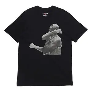 JORDAN Breathable Round Neck Short Sleeve - Black
