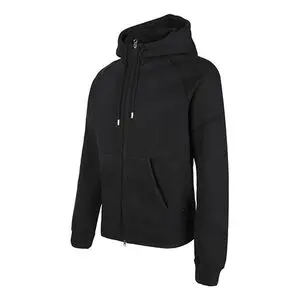 JORDAN Air Sports Hooded Fleece Jacket - Black