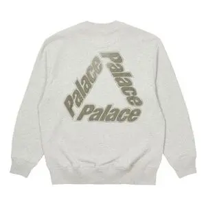 PALACE Logo Crewneck Sweatshirt - Grey