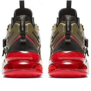 Nike Force 270 High Top Sneakers - /black/orange