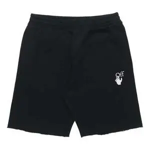 Off-White Diag Stripe Sweat Shorts