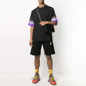 Off-White Diag Stripe Sweat Shorts